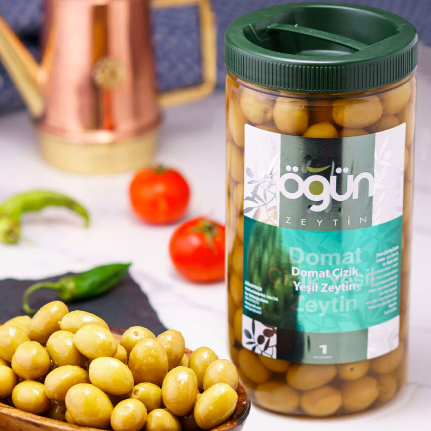 Yeşil Domat Çizik Zeytin | Öğün Zeytin